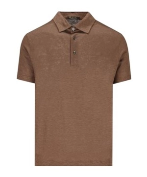 Loro Piana Short-sleeved Polo Shirt - Taiga