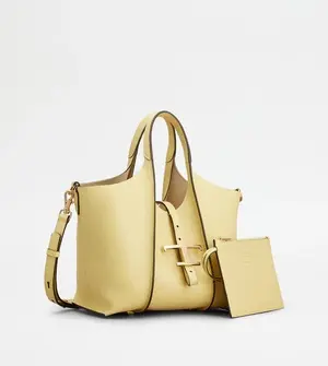 TOD'S Mini T Timeless Hardware Shopping Tote Bag