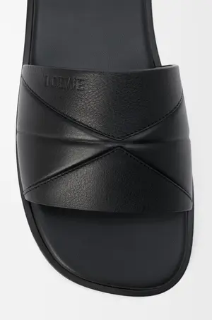 Loewe Origami Leather Sandals