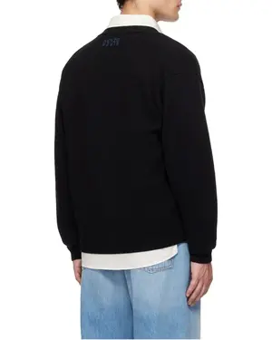 Kenzo Happy Tiger Patch Knit Cardigan
