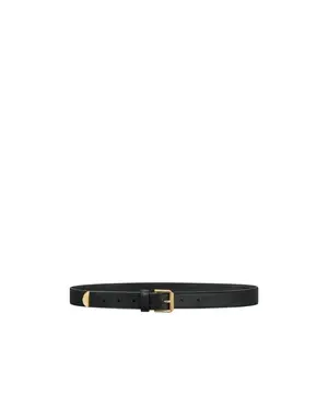 Givenchy Voyou Belt In Shiny Calfskin Leather