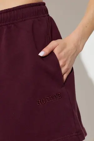 ROTATE BY BIRGER CHRISTENSEN Logo Shorts