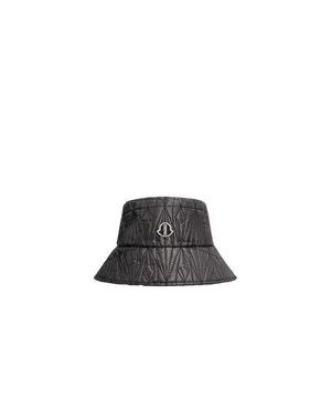 Moncler Rick Owens Padded Bucket Hat - Black