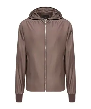 Moncler Rick Owens Ziplock Windbreaker - Brown