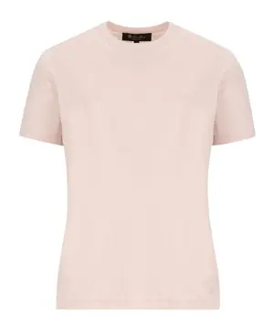 Loro Piana Crewneck T-shirt - Nude