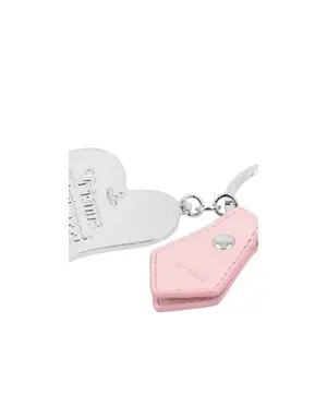 VIVIENNE WESTWOOD Orb Logo Heart-shaped Keychain