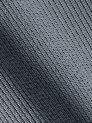 AGOLDE Cutout Ribbed Cotton Top