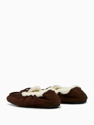 Miu Miu Logo Loafers