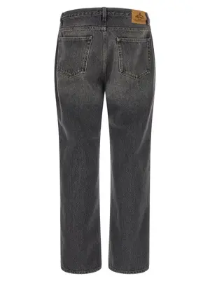 Prada Jeans With A Triangle Logo