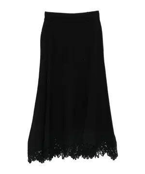 Zimmermann Lace Trim Midi Skirt