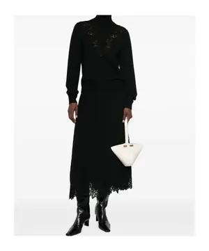 Zimmermann Lace Trim Midi Skirt