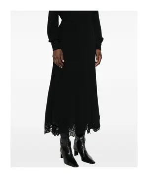 Zimmermann Lace Trim Midi Skirt