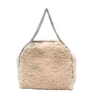 Stella McCartney Stella McCartney Falabella Chain-Trim Tote Bag No
