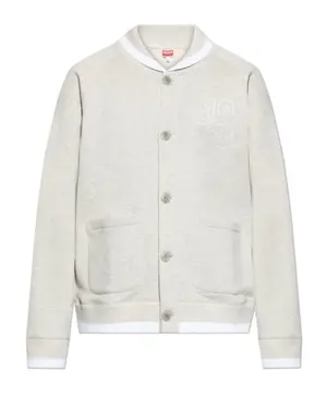 Kenzo Long-sleeved Button-up Sweatshirt