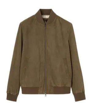 Loro Piana Ivy Bomber - Tea Leaf