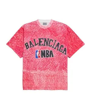Balenciaga Nba Collaboration Oversized T-shirt
