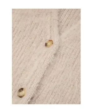 Loro Piana V-neck Cardigan With Horn Buttons