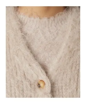 Loro Piana V-neck Cardigan With Horn Buttons