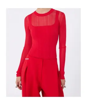 Sportmax Long-sleeved Knitwear