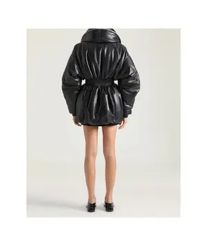 Givenchy Hourglass Leather Bomber Jacket