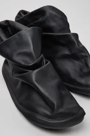 Camper X Issey Miyake Gathered Ankle Boots