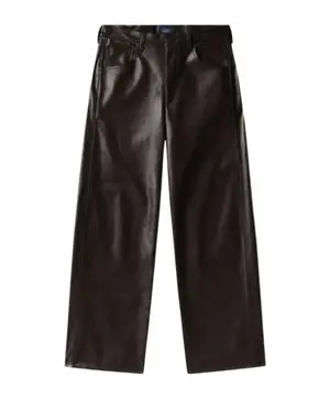 Citizens Of Humanity Ayla Leather Baggy Pants