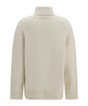 P.a.r.o.s.h Ribbed Turtleneck Knit Sweater