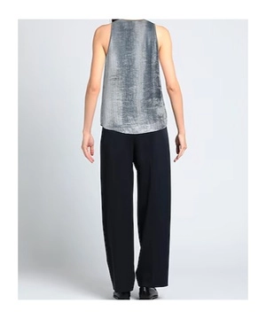 Brunello Cucinelli Sleeveless Top With Appliqués And Beads