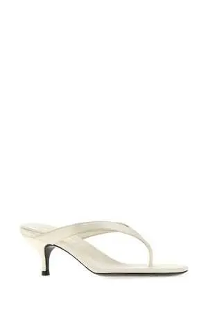 Miu Miu Thong High-heeled Sandals - Nude