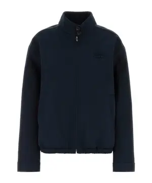 Miu Miu Long Sleeve Casual Jacket - Blue