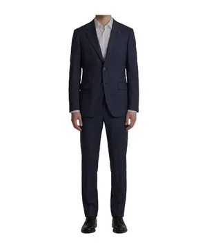 LARDINI Single-breasted Classic Suit - Dark Blue