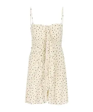 Isabel Marant Étoile Sleeveless Polka Dot Printed Dress