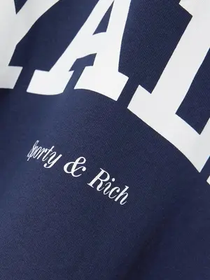 SPORTY  RICH Crew Neck T-shirt
