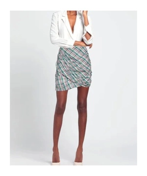 Isabel Marant Étoile Checked Mini Skirt