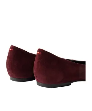 AeydĒ Solid Suede Ballet Flats