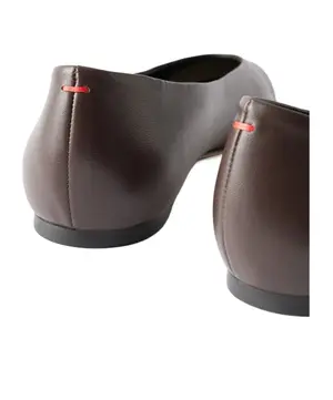 AeydĒ Solid Leather Ballet Flats