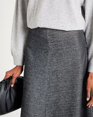 MAXCO. Flared Midi Skirt