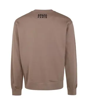 Kenzo Logo Patch Crewneck Sweatshirt