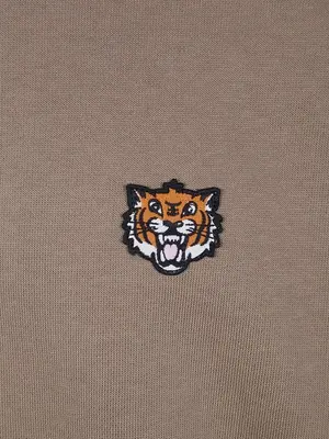 Kenzo Logo Patch Crewneck Sweatshirt
