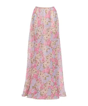 Valentino Garavani Floral Midi Skirt
