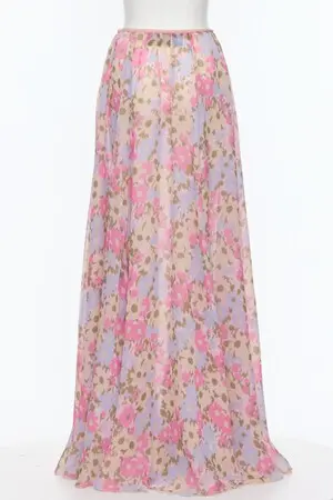 Valentino Garavani Floral Midi Skirt