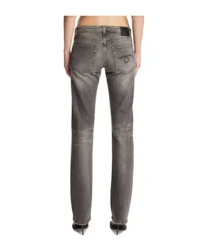 R13 Belt-loop Straight-leg Jeans