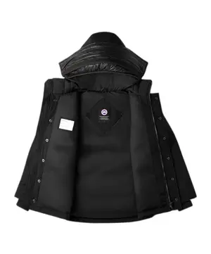 Canada Goose Parka With Hood And Reflective Details