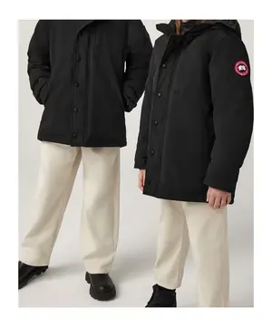 Canada Goose Parka With Hood And Reflective Details