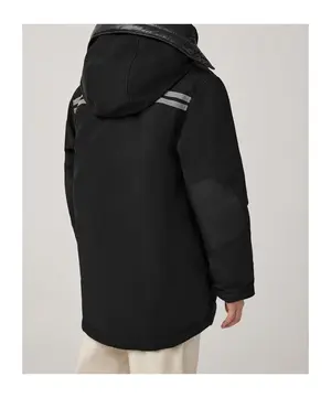 Canada Goose Parka With Hood And Reflective Details