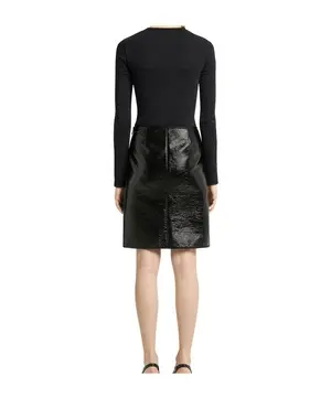 COURREGES Long Sleeve Cut Out T-shirt