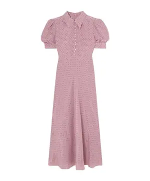 Alessandra Rich Polka Dot Dress