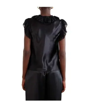 Ulla Johnson Ilyana Ruffled Silk Blouse
