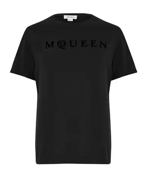 Alexander McQueen Regular Fit T-shirt - Blue
