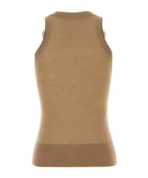 Ermanno Scervino Lace Trim Knitted Top